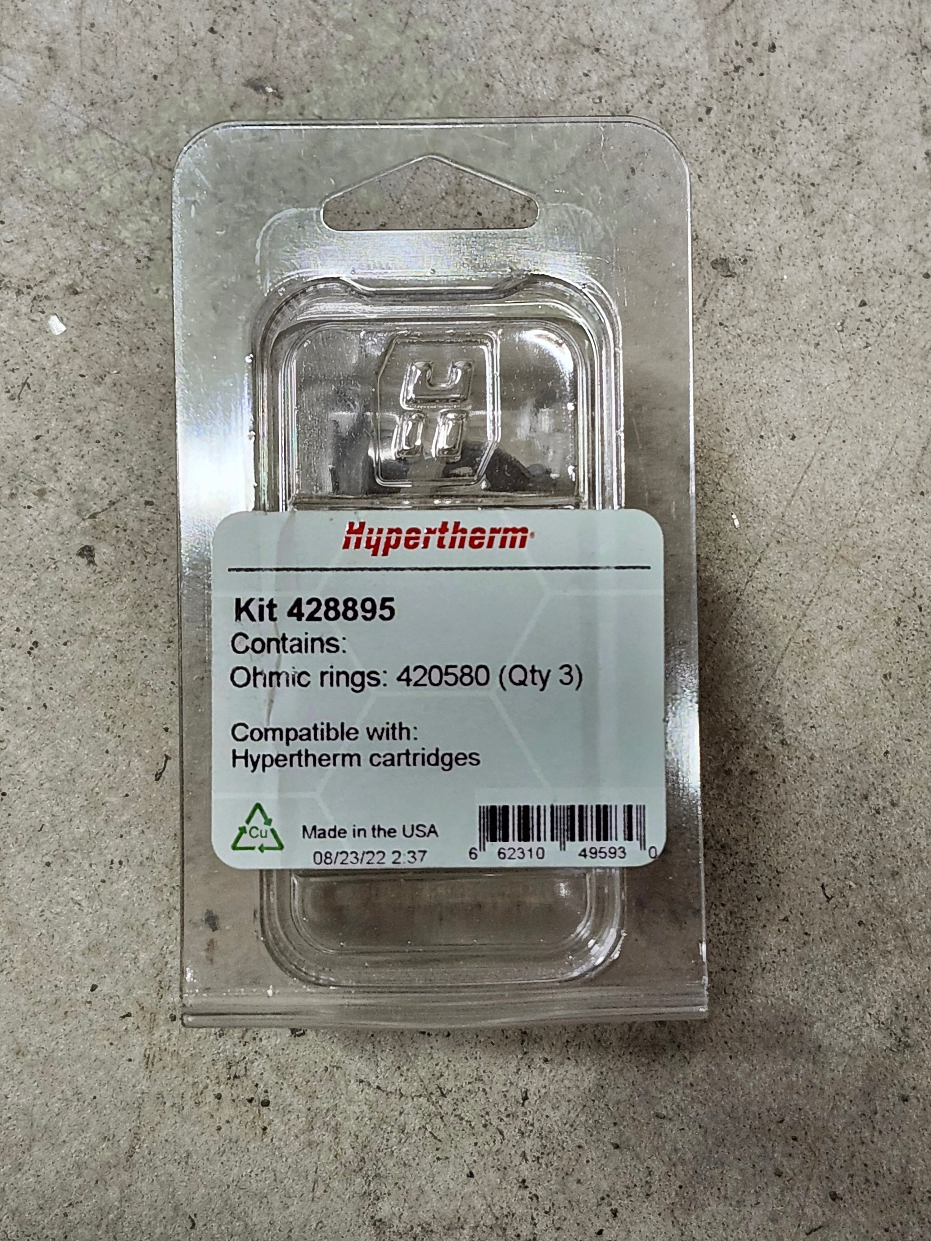 428895 Hypertherm SYNC Cartridge Ohmic Rings (Qty 3) – JK Welding and ...