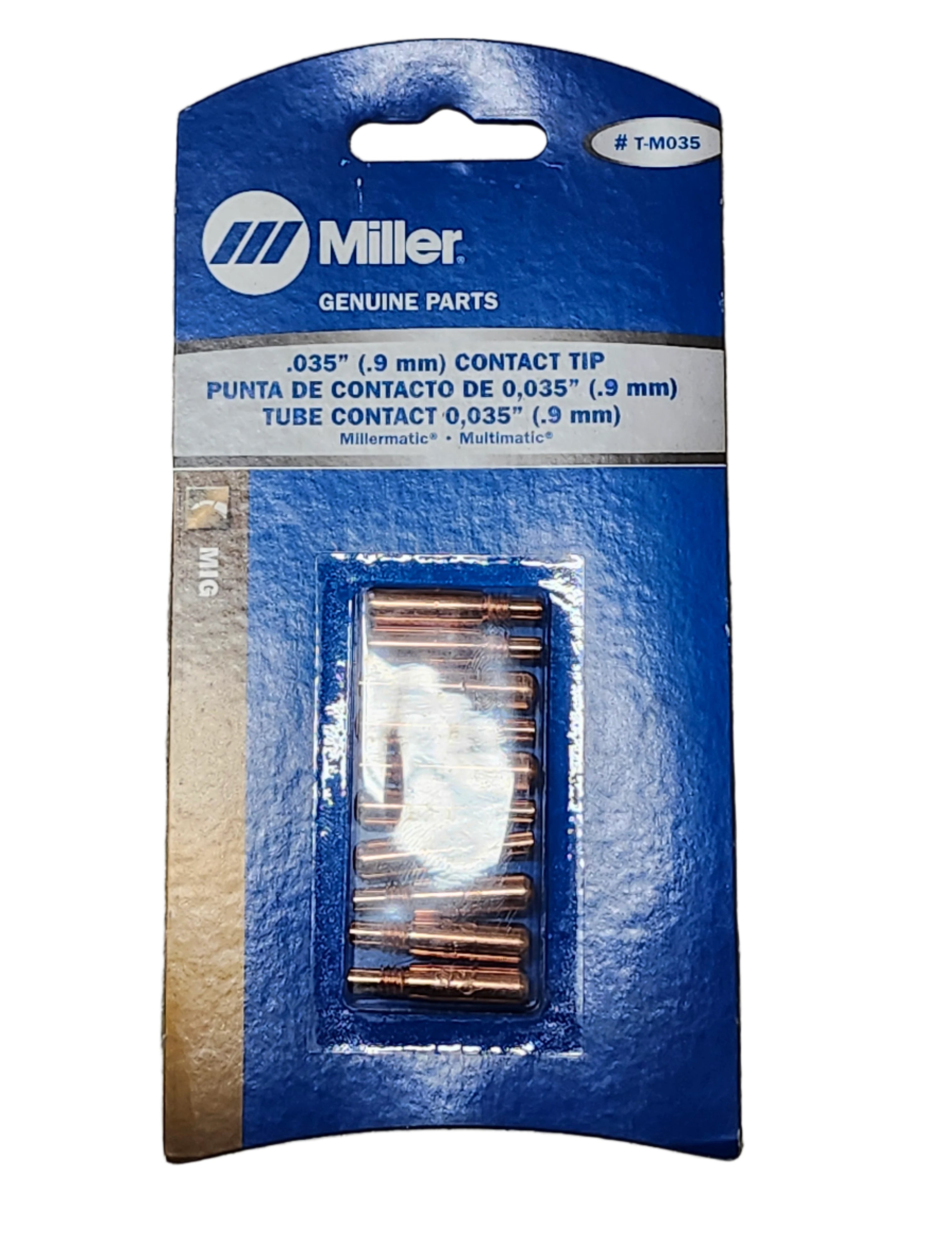 T-M035 Miller .035 Contact tip (10 pack) – JK Welding and Gas Supplies
