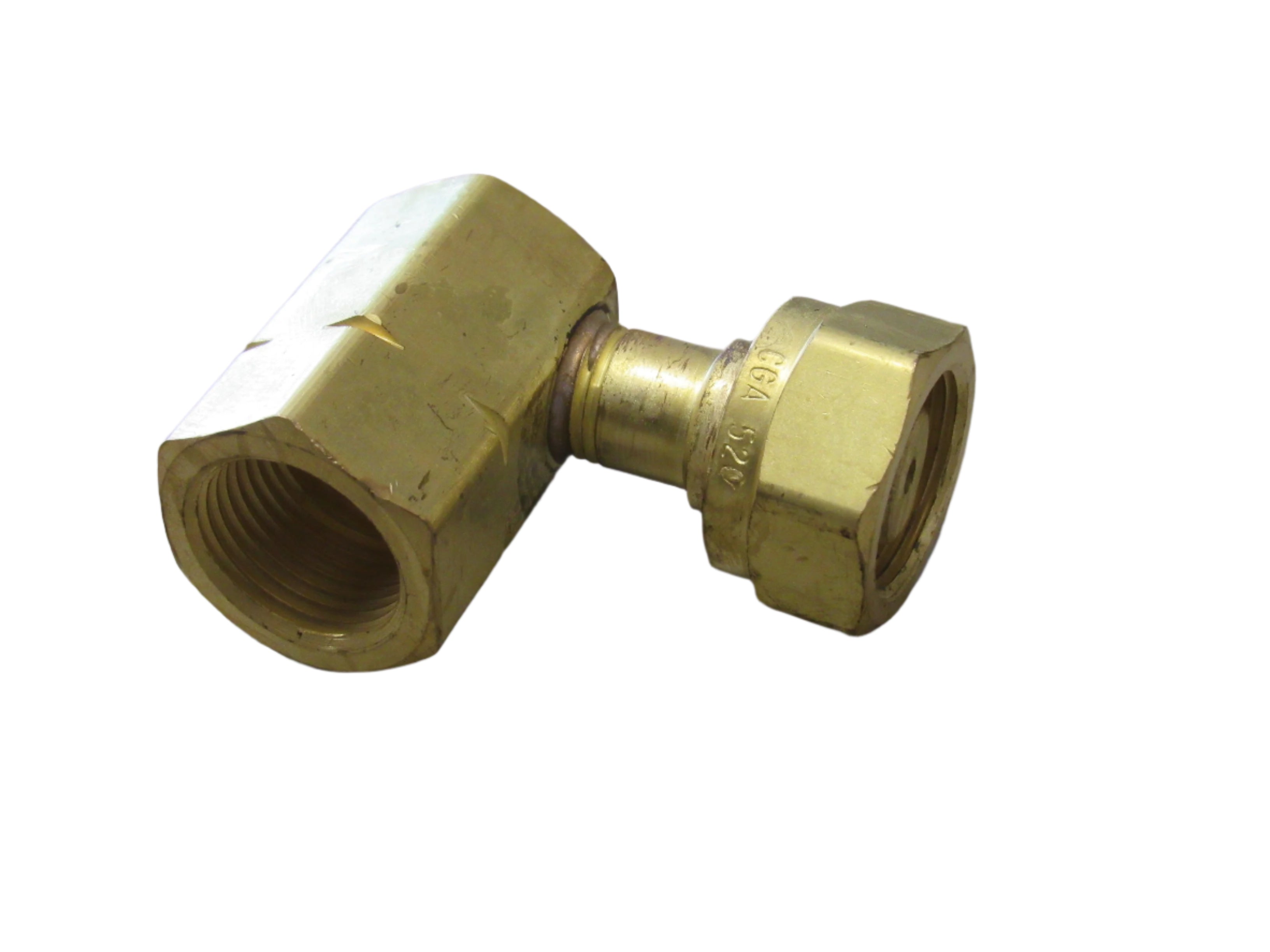 318 Adapter - CGA 520 to CGA 510 – JK Welding and Gas Supplies