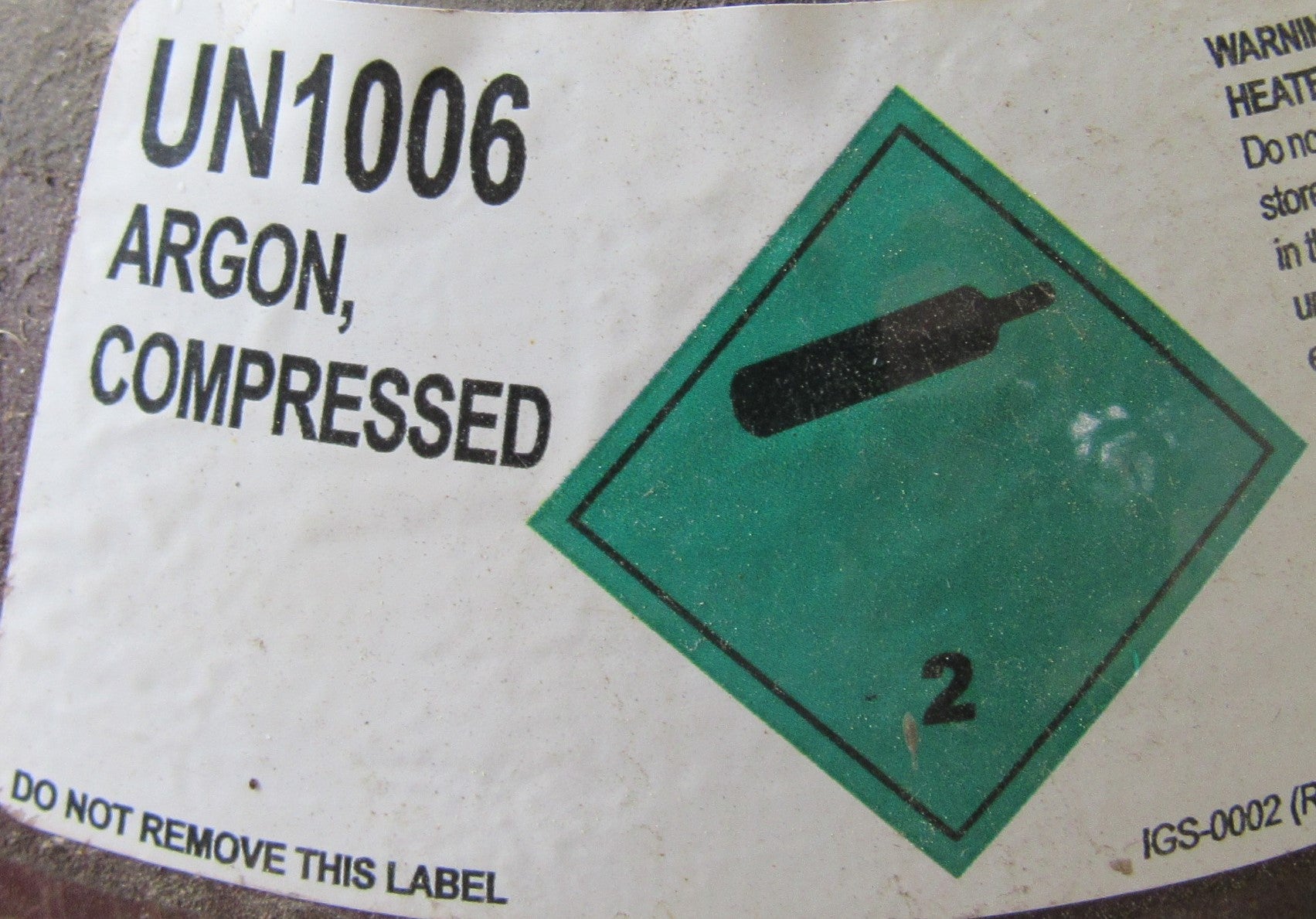 EX-K-ARGON – JK Welding and Gas Supplies